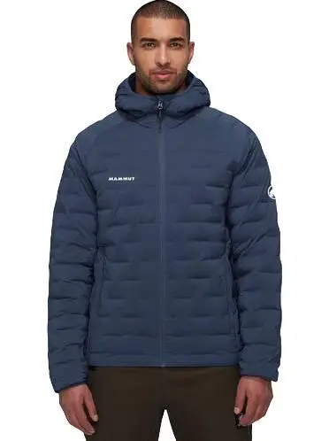 MAMMUT Sender In Hooded Jacket - Marine