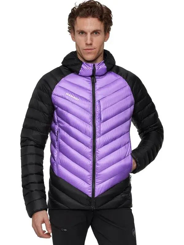 MAMMUT Broad Peak In Hooded Jacket - Lavandin/black