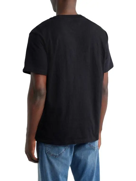 Brixton Stride Cotton Graphic T-shirt - Black Classic Wash