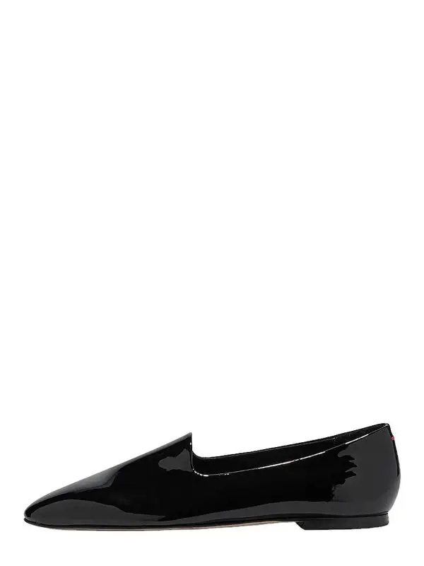 AeydĒ Vanna Patent Leather Flats - Black