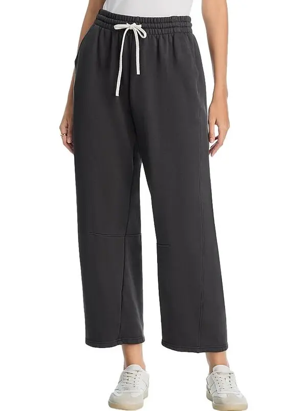 PERFECTWHITETEE Fallon Fleece Pants - Vintage Black