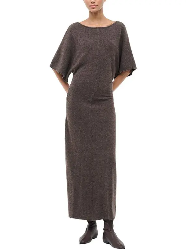 Staud Amelie Maxi Sweater Dress - Canyon