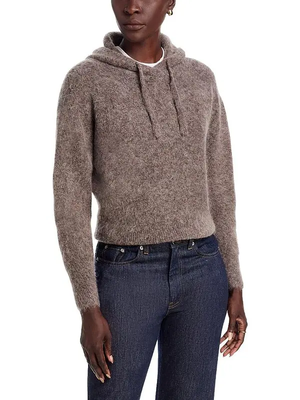 Majestic Filatures Hooded Sweater - Bison