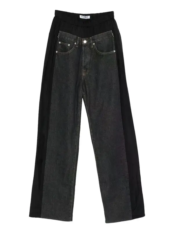 LUTZ HUELLE Wide Leg Trousers - Black