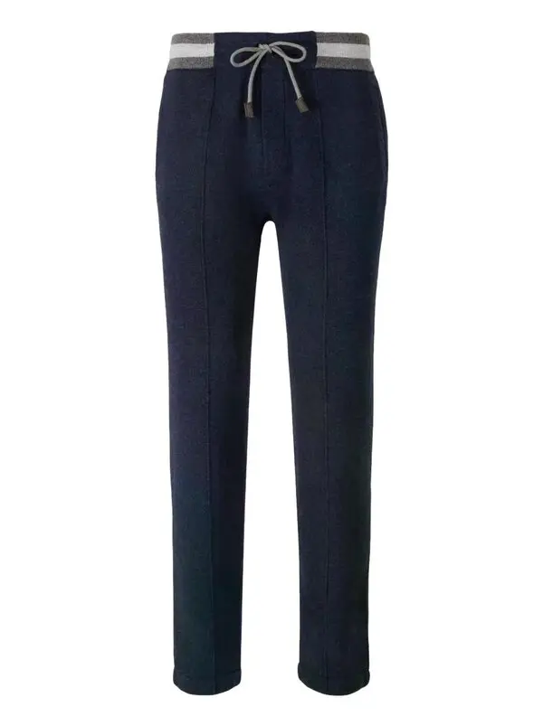 GRAN SASSO Drawstring Trousers - Blue