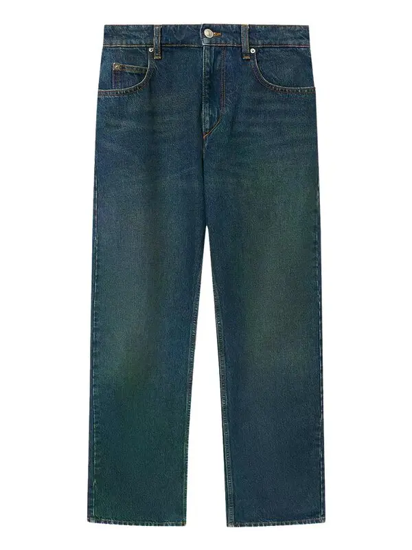 Isabel Marant Dromie Wide-leg Jeans - Blue