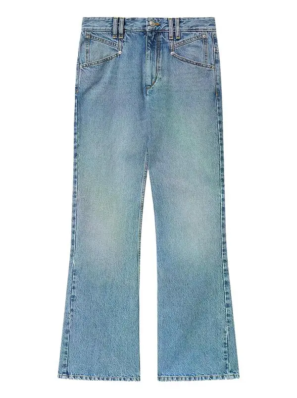 Isabel Marant Belvia Flared Jeans - Blue