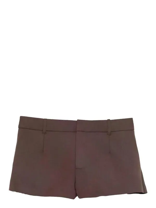 Sir The Label Dylan Mini Shorts - Brown