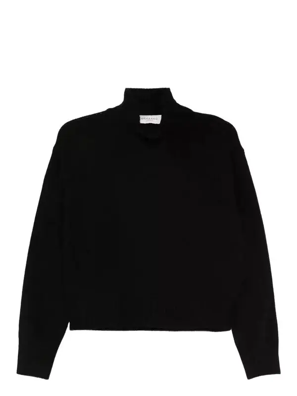 ERMANNO FIRENZE Roll-neck Knitwear - Black