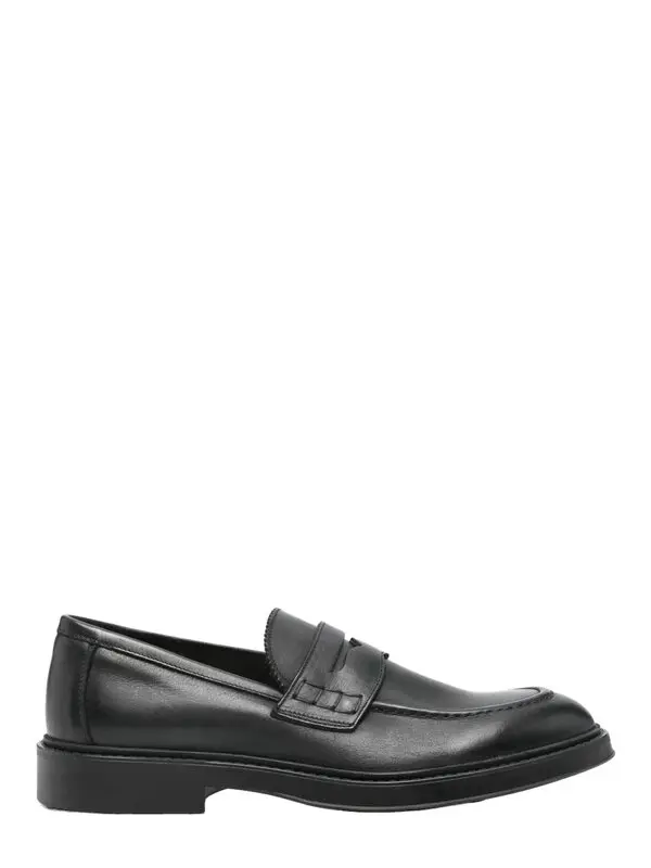 FRATELLI RENNELLA Leather Loafers - Black