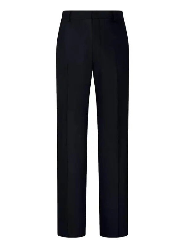 MAN ON THE BOON. Wool Trousers - Blue