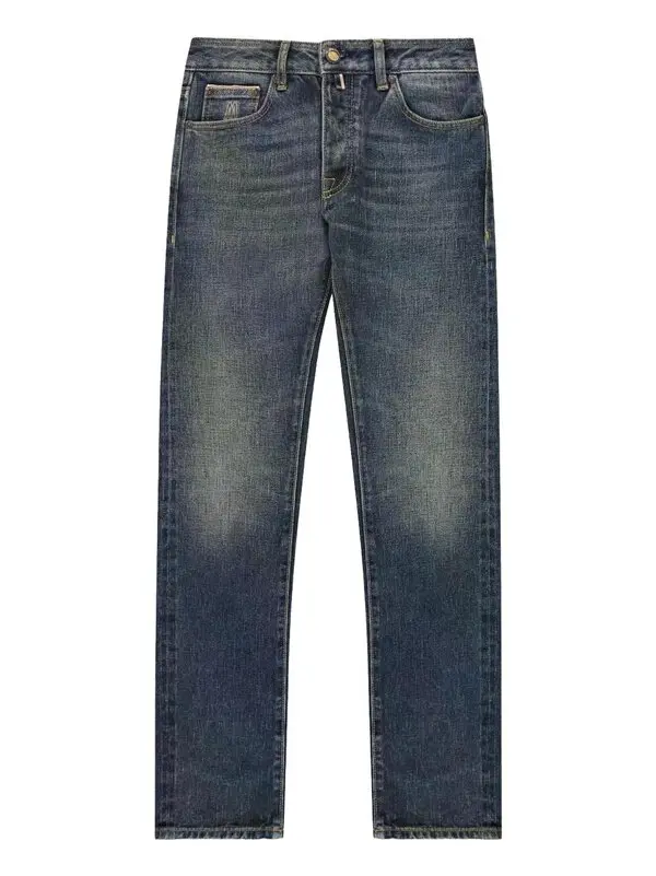 MOORER Five-pocket Jeans - Blue