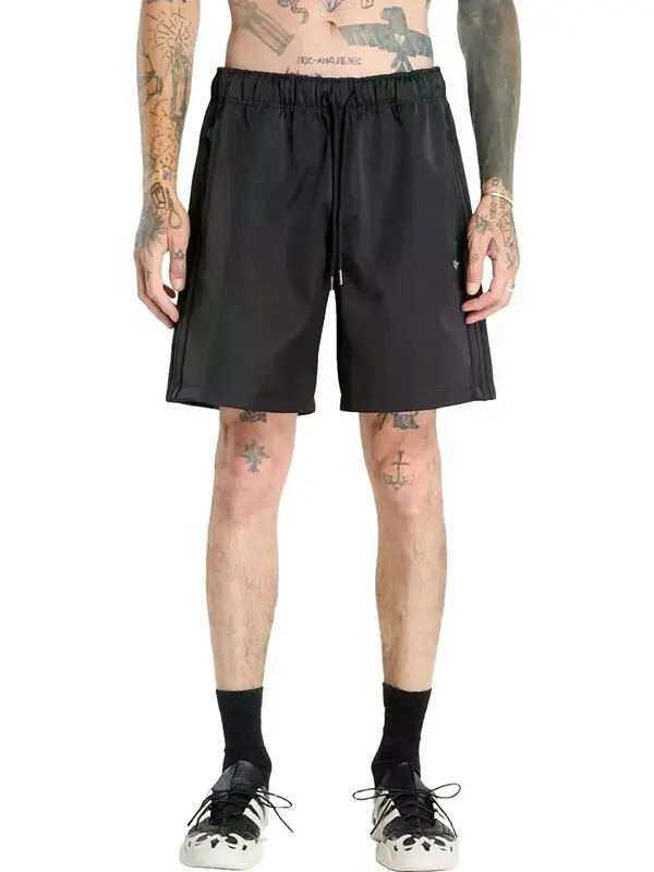 Adidas Satin-finish Shorts - Black