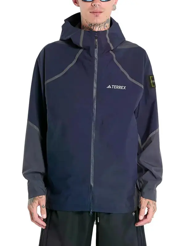 Adidas X National Geographic Climaproof Jacket - Blue