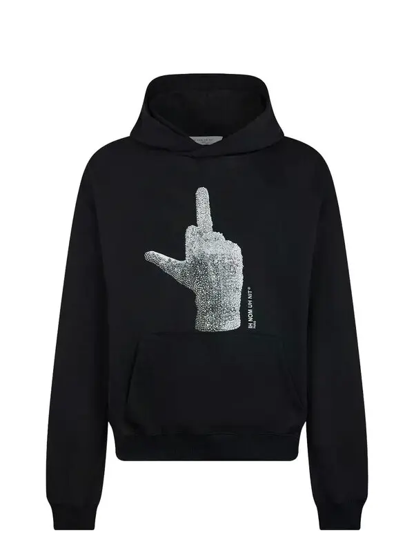 IH NOM UH NIT Diamond Glove Hoodie - Black