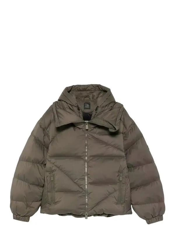 Bacon Zip-fastening Puffer Jacket - Green