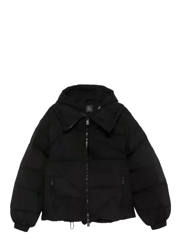 Bacon Zip-fastening Puffer Jacket - Black