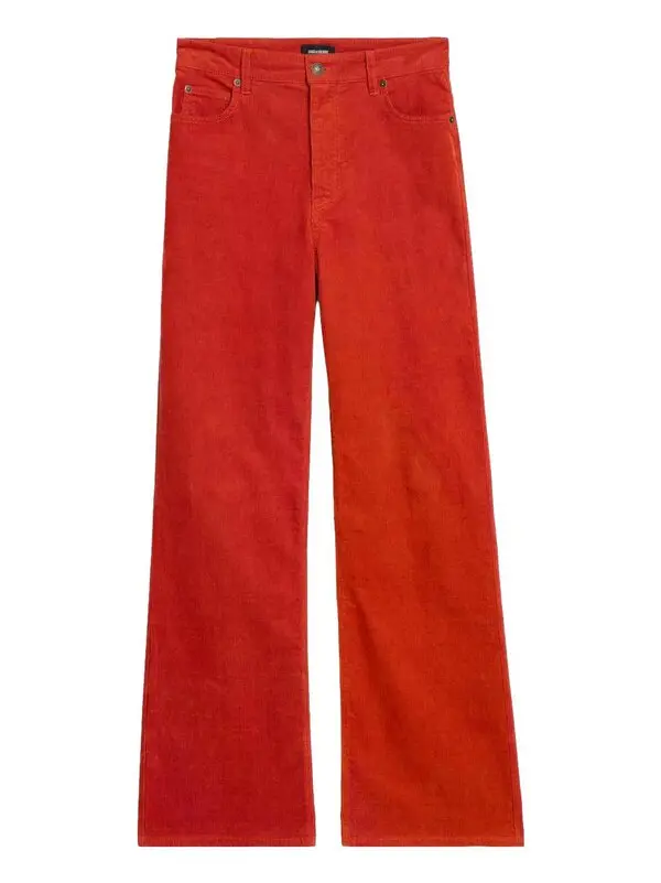 Zadig&Voltaire Evy Corduroy Trousers - Red