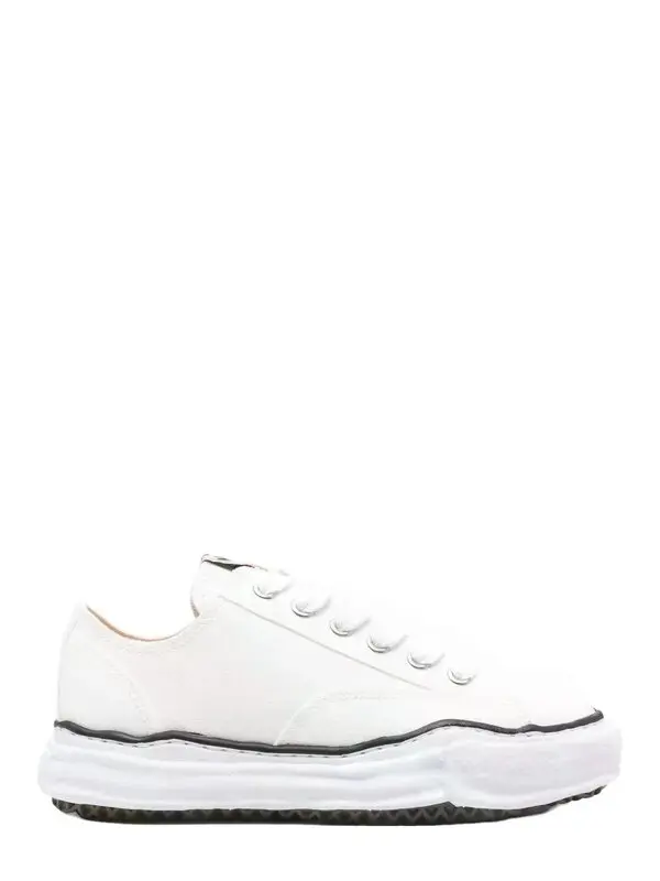Mihara Yasuhiro Lace-up Sneakers - White