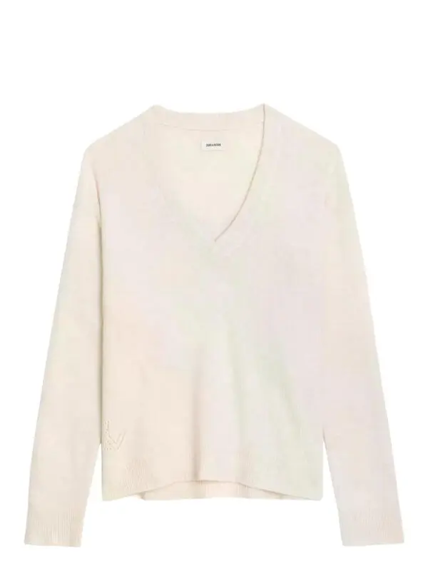 Zadig&Voltaire Miky Z Strass Sweater - Neutrals