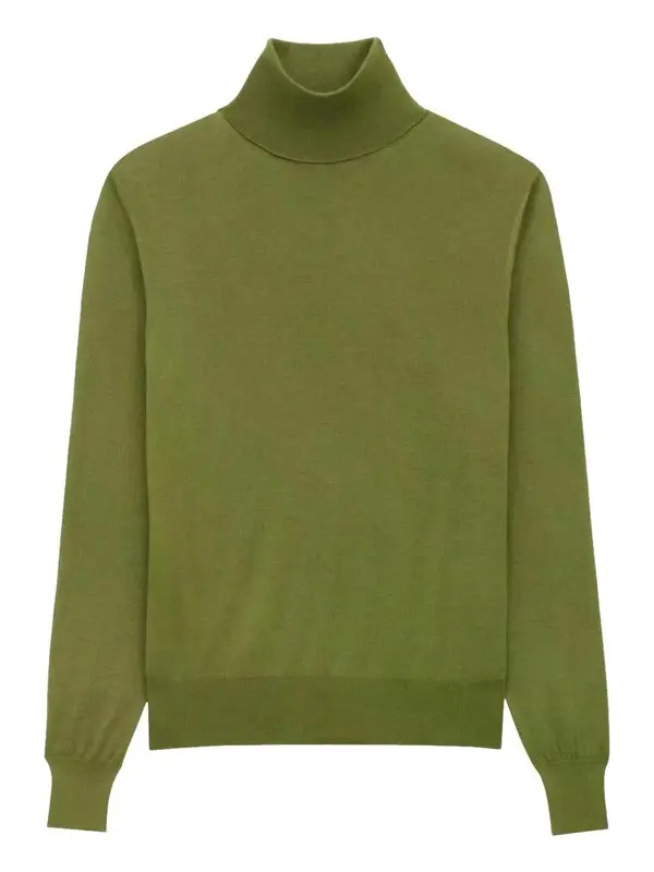 Saint Laurent Turtleneck Sweater - Green