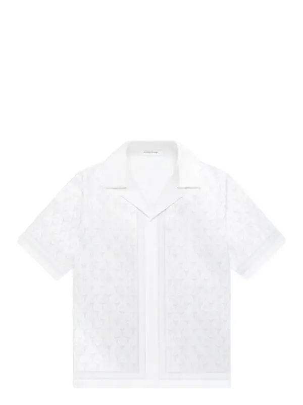 Manière De Voir Eiffel-monogram Shirt - White