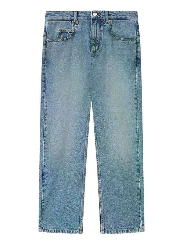 Isabel Marant Dakota Straight Leg Jeans - Blue