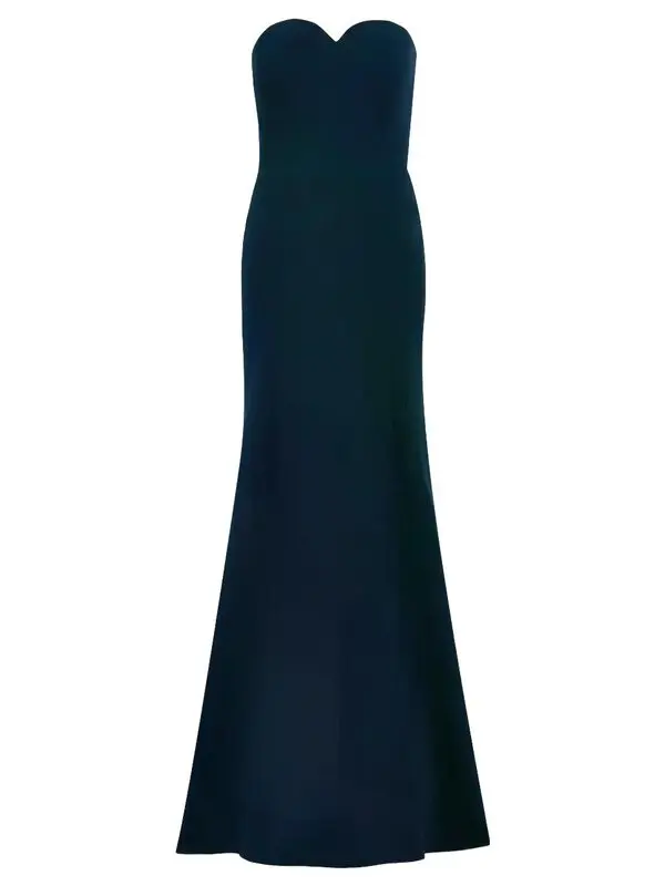 Jenny Packham Lust Strapless Maxi Dress - Blue