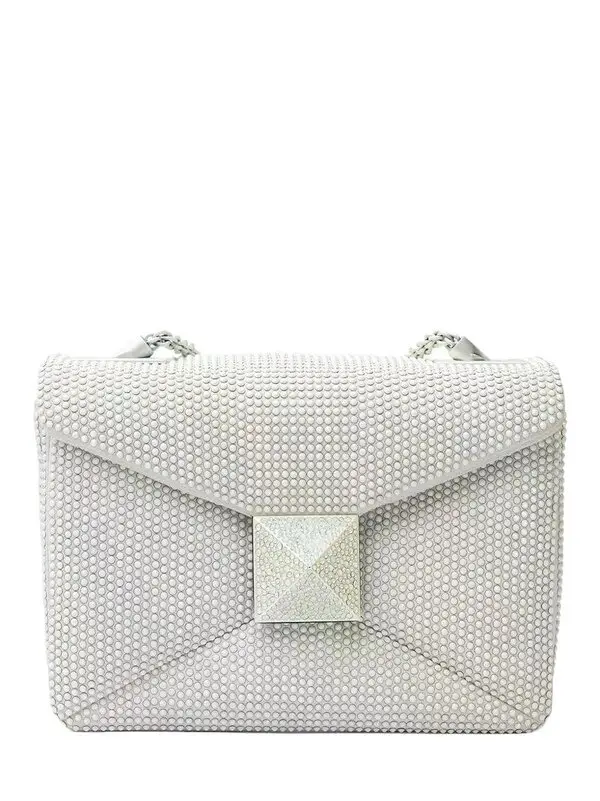Valentino Garavani Studded-embellishment Shoulder Bag - White