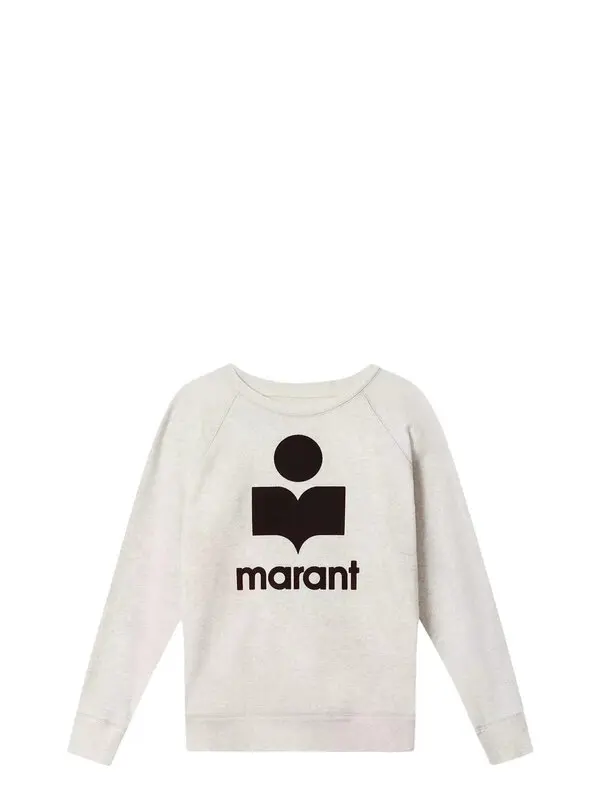 MARANT ETOILE Millyny Logo Sweatshirt - Neutrals