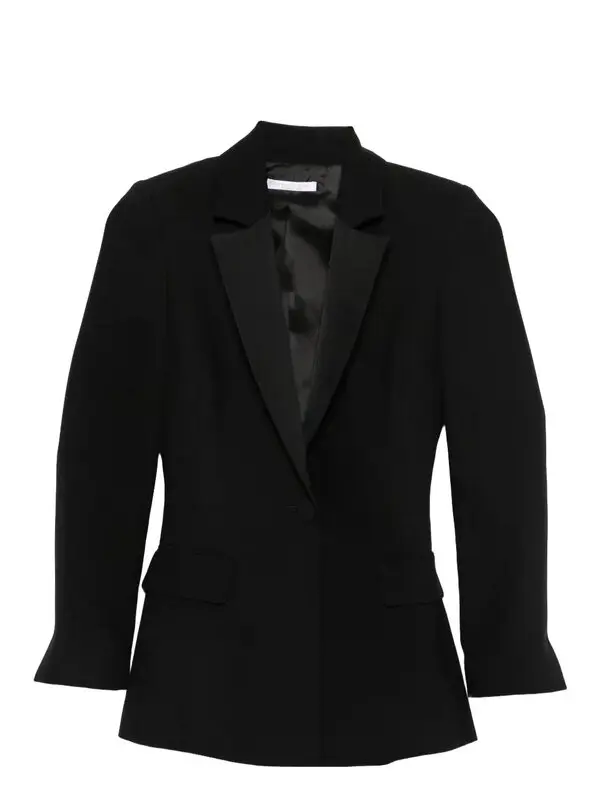 CENERE GB Peak-lapel Jacket - Black