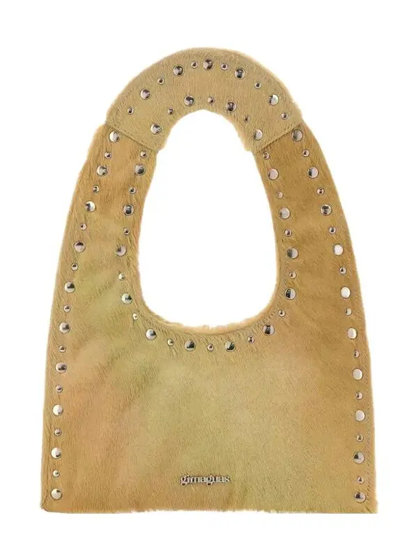 Gimaguas Mini Franca Studded Tote Bag - Neutrals