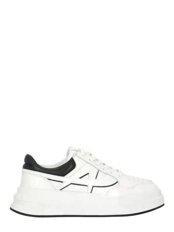 Ash Icone Logo-detail Platform Sneakers - White