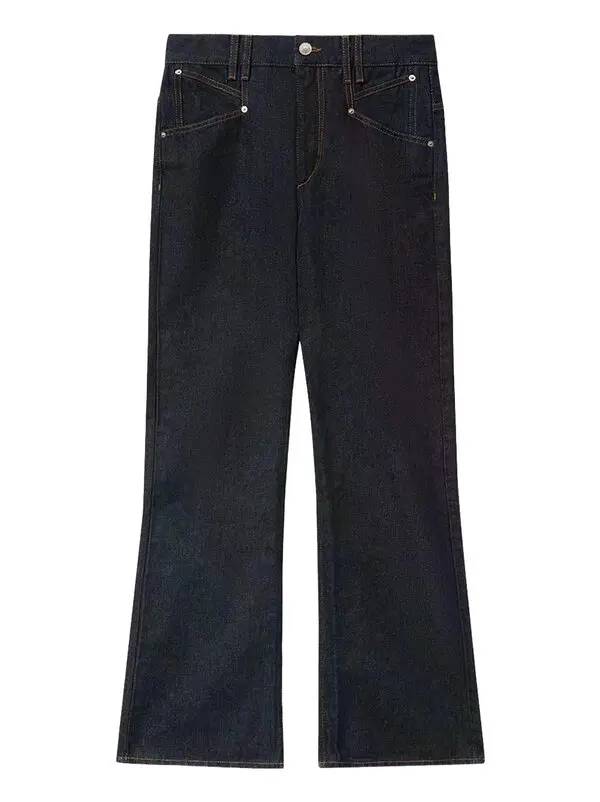 Isabel Marant Belvia Flared Jeans - Blue