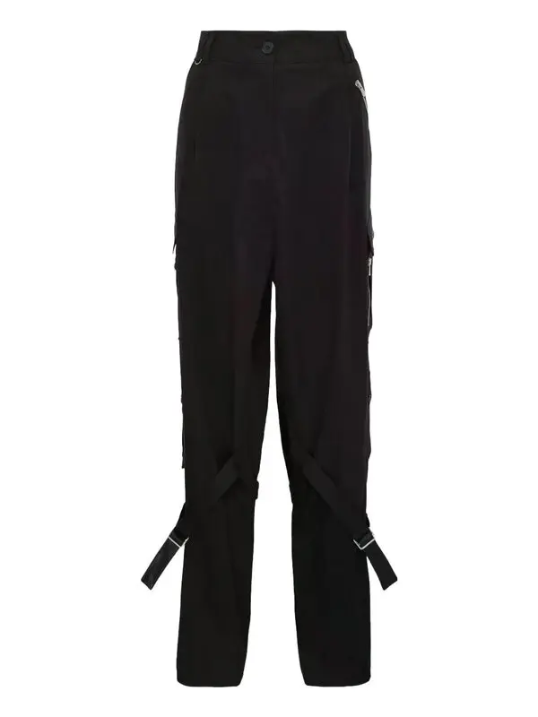 GRACE ELWOOD Cargo Trousers - Black