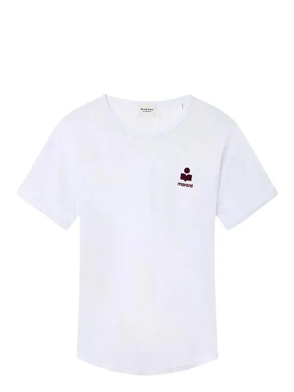 MARANT ETOILE Koldia Logo T-shirt - White