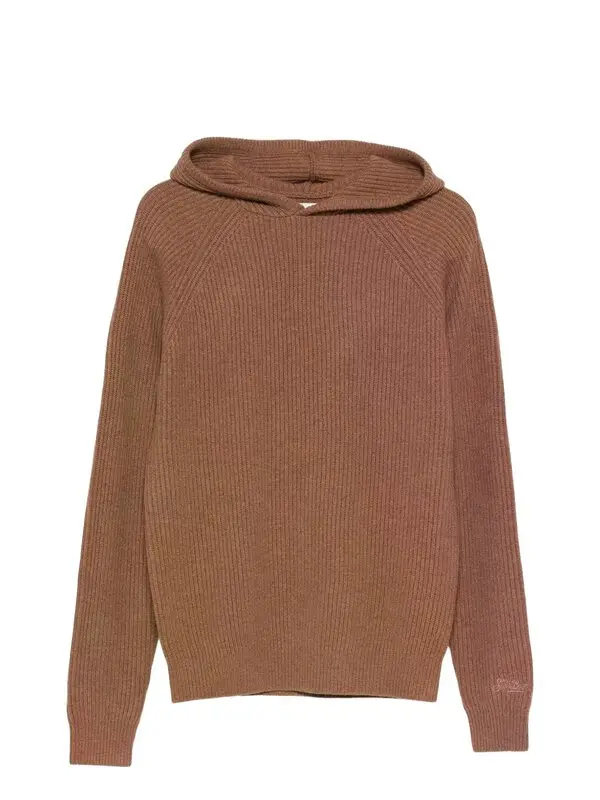 MC2 SAINT BARTH Malcolm Wool Hoodie - Brown