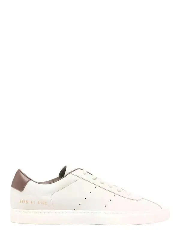 COMMON PROJECTS Heel-counter Leather Sneakers - Neutrals