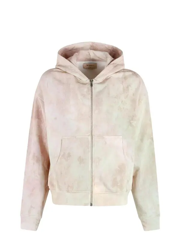 RETERNITY Déliria Zip-up Hoodie - Neutrals