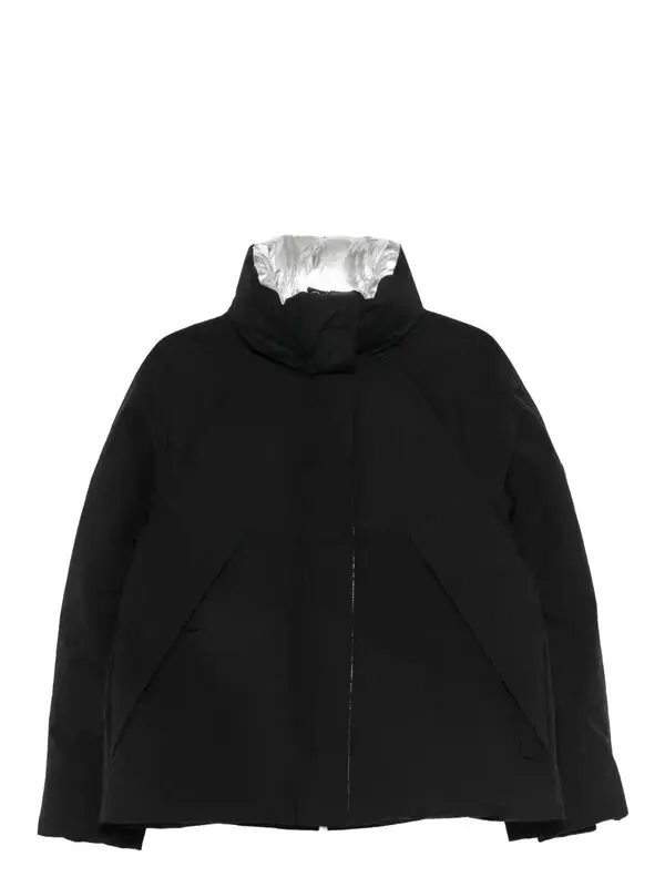 Herno Funnel-neck Jacket - Black