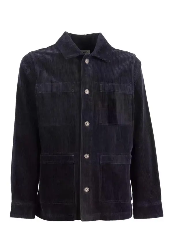 SEBAGO Dorr Corduroy Shirt Jacket - Blue