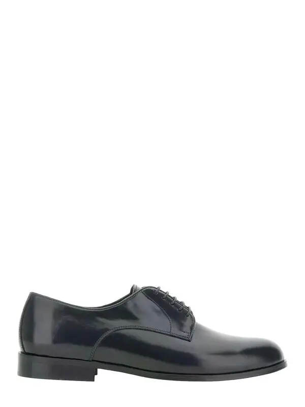 DUCA DEGLI ABRUZZI Lace-up Leather Derby Shoes - Blue