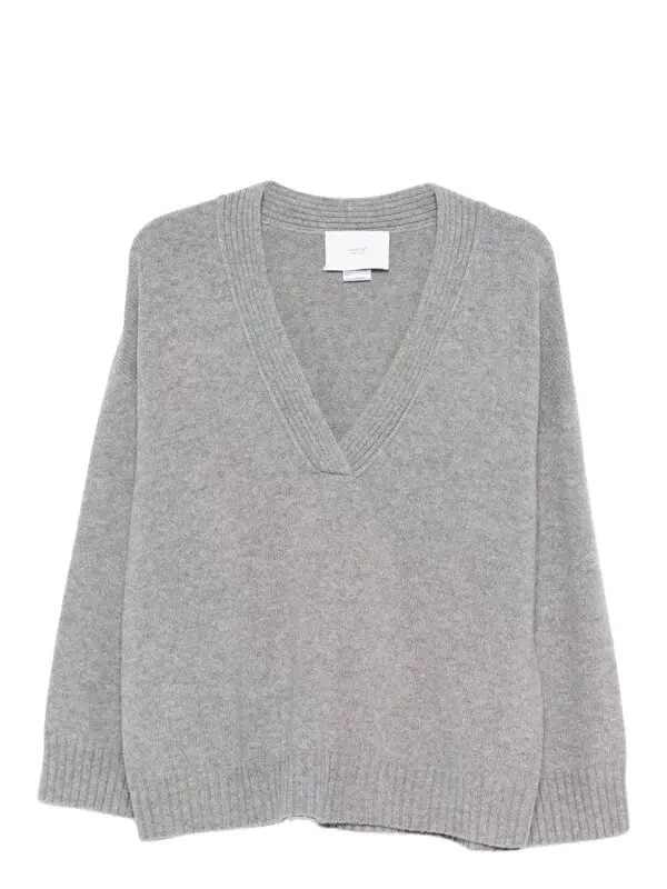 VANISÈ V-neck Knitwear - Grey