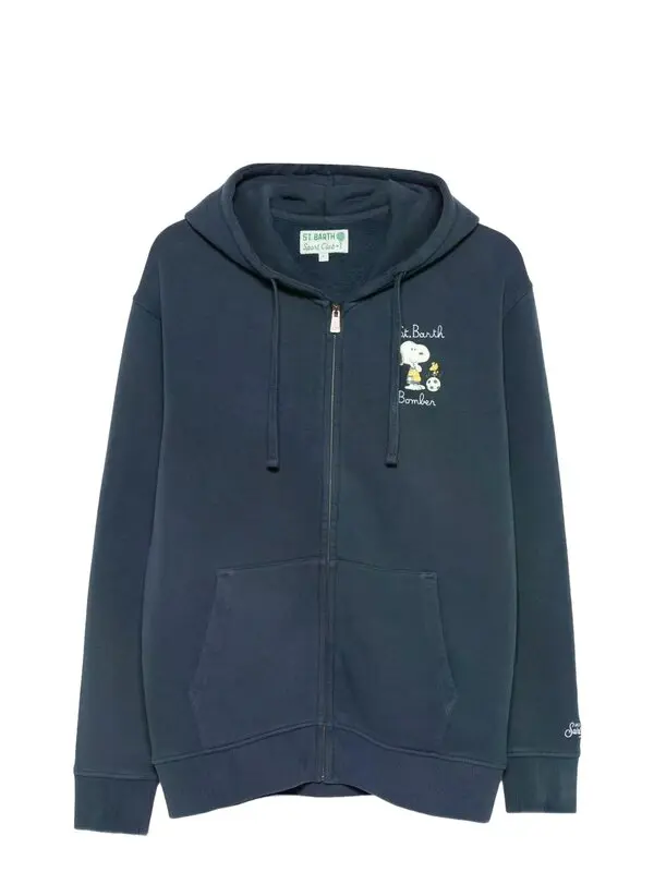 MC2 SAINT BARTH X Peanuts Mercer Zip-up Hoodie - Blue