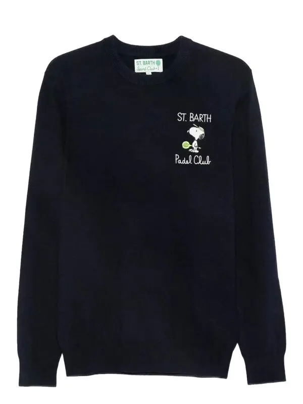 MC2 SAINT BARTH Graphic Sweater - Blue