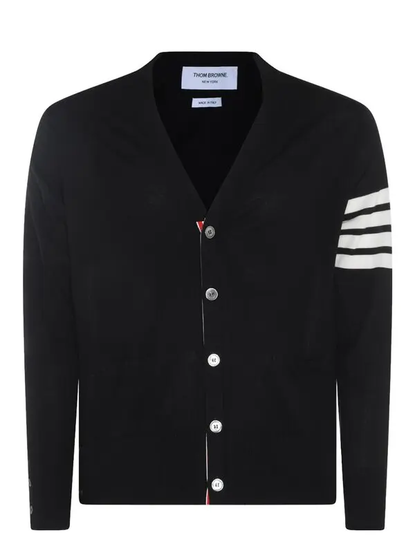Thom Browne Wool Knitwear - Black
