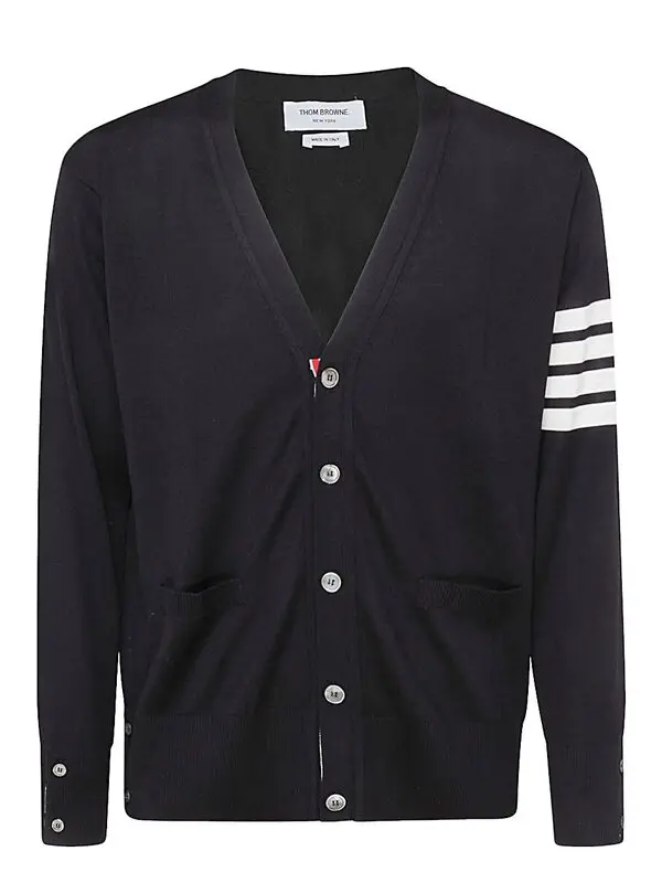 Thom Browne Cotton Knitwear - Blue