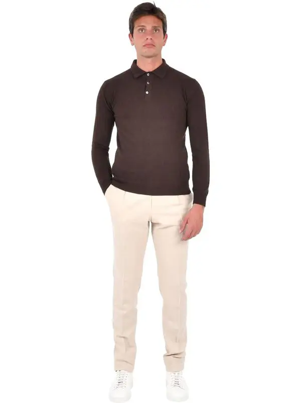 FRANZESE COLLECTION Franzese Napoli Stefano De Martino Model Sweater - Brown