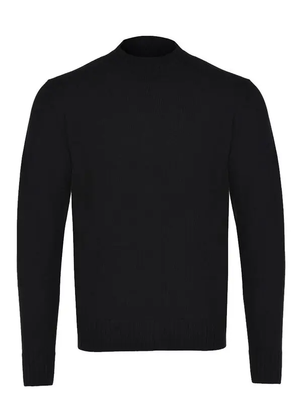 FILIPPO DE LAURENTIIS Wool Sweater - Black
