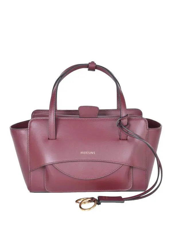 HIDESINS Leather Bag - Vino